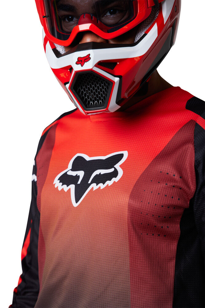 FOX 180 Leed Jersey, Fluo RED MX23 | www.aspshop.eu