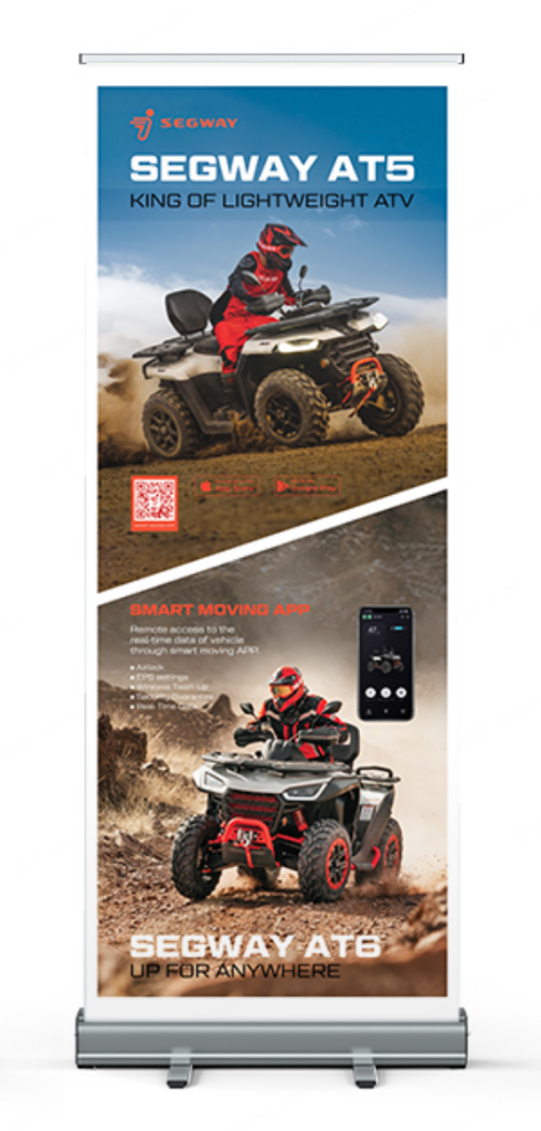 New Pop-up Banner ATV | www.aspshop.eu