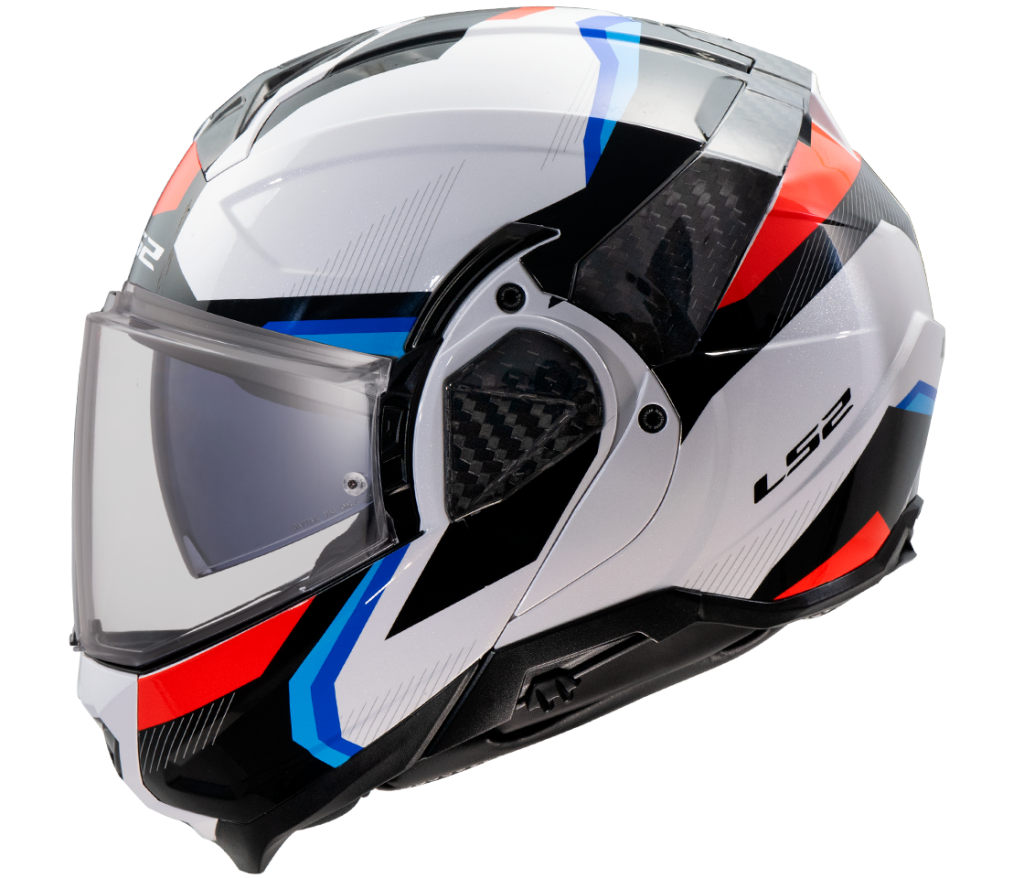 LS2 FF910 ADVANT II TRIPLE WHITE BLUE RED | www.aspshop.eu